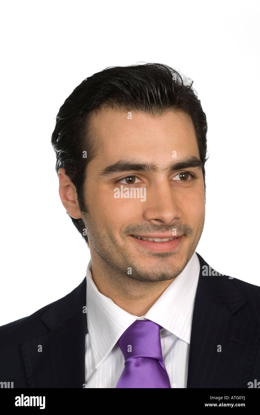 Portrait of a good looking business man Stock Photo - Alamy