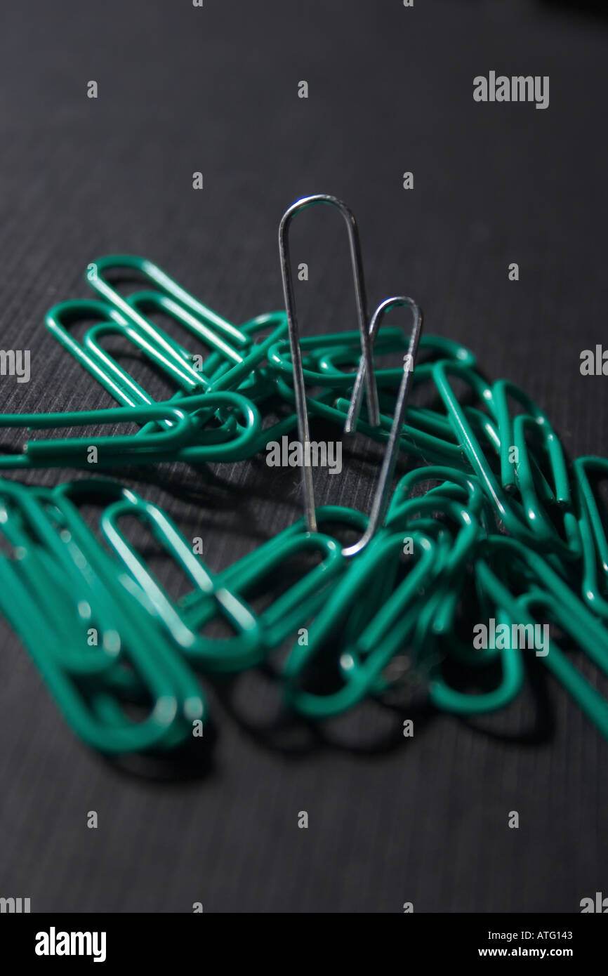 Bent paperclip hi-res stock photography and images - Alamy