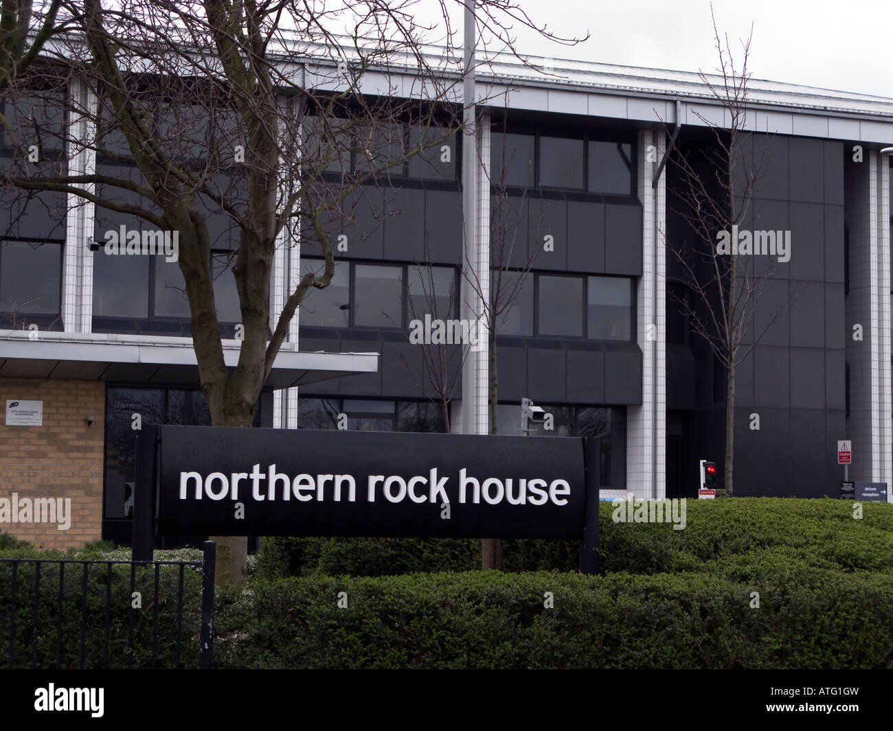 Northern Rock headquarters at Gosforth, Newcastle-upon-Tyne Stock Photo ...