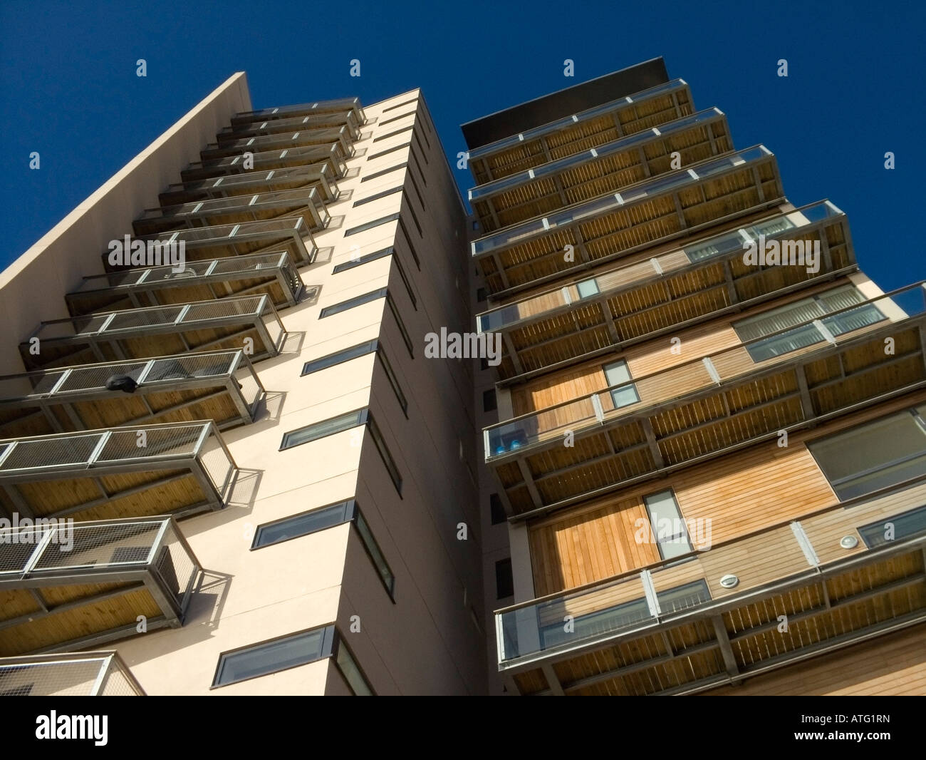 The Celestia Modern Apartment building in Cardiff Bay UK Cardiff docks ...