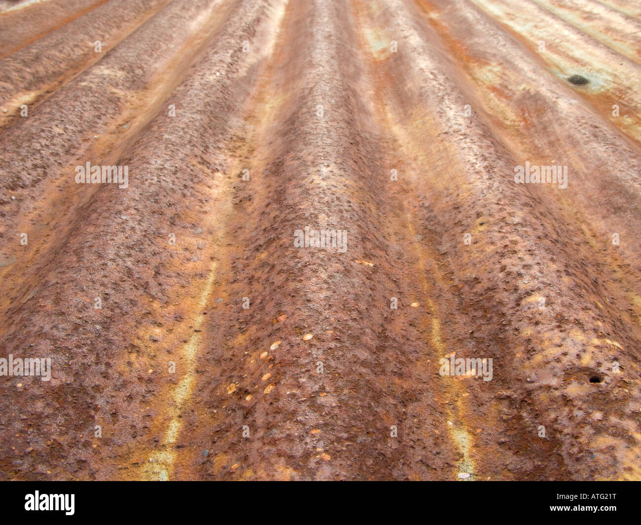 Rusty corrugated metal surface. Abstract background texture Stock Photo ...