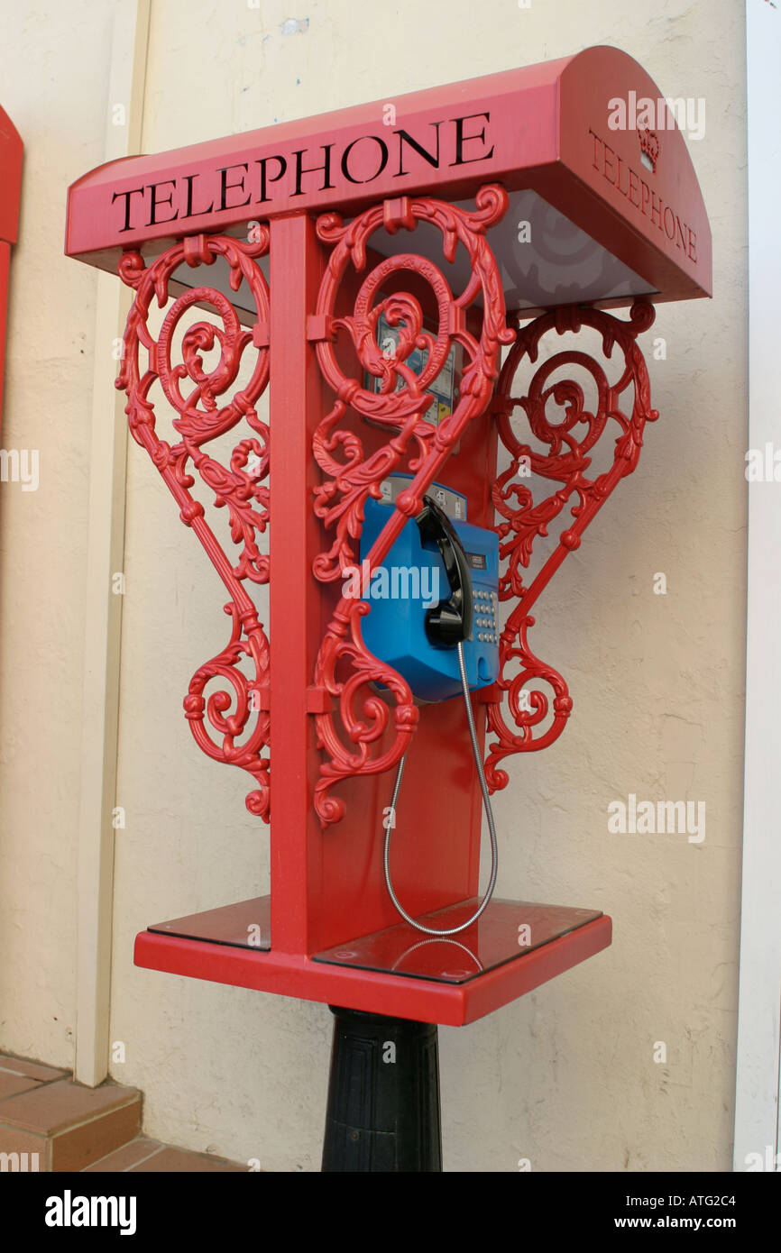 British Red Telephone Boxes and kiosk Gibraltar Britain Europe Stock ...
