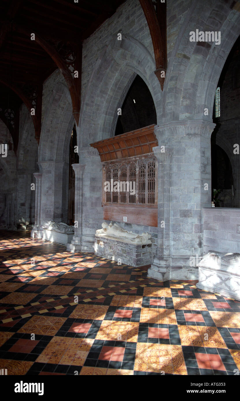 Interior of St David s Cathedral in Wales Stock Photo - Alamy