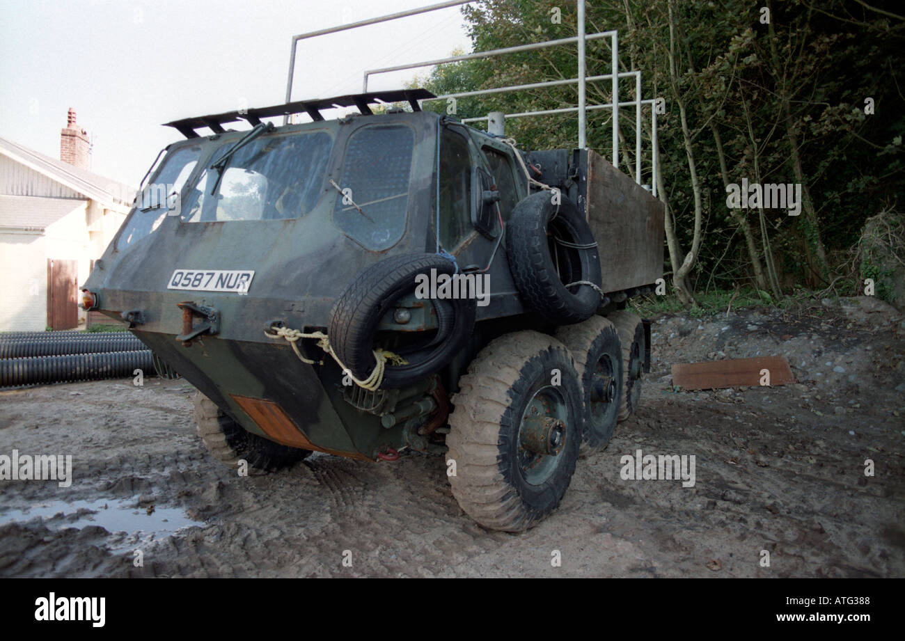 Duck aquatic vehicle used by the monks on Caldey Island in ...