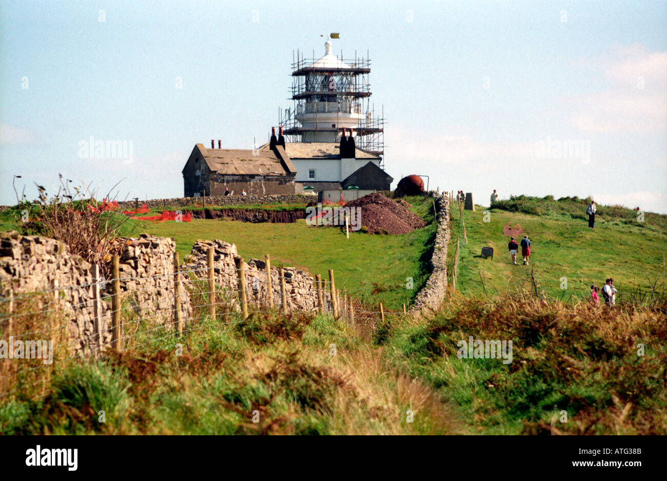 Caldey island lighthouse hi-res stock photography and images - Alamy
