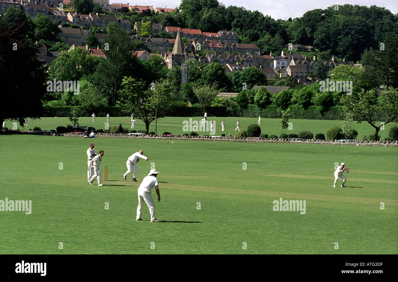 Historic cricket pitch hi-res stock photography and images - Alamy