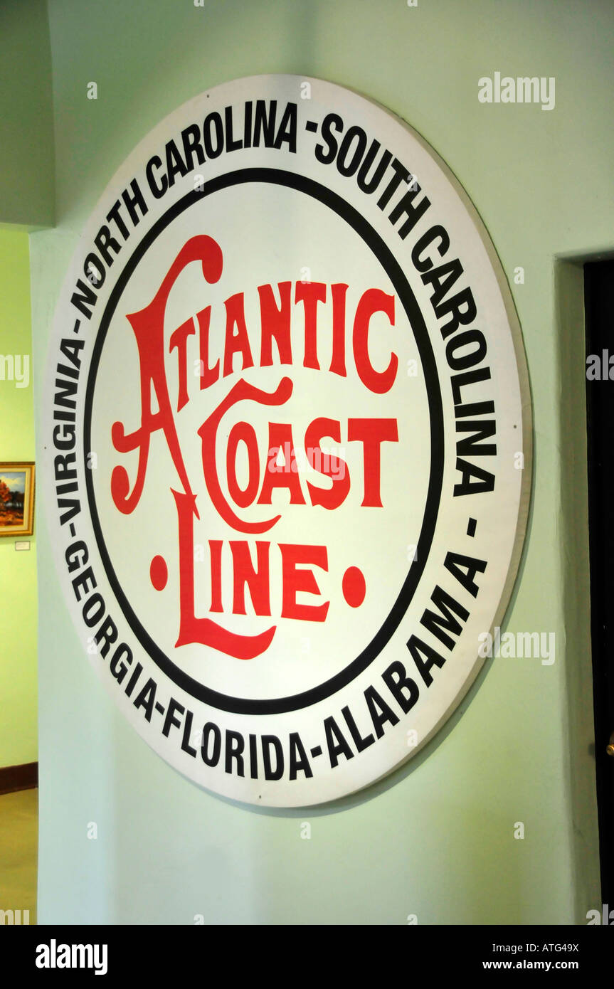 Naples Florida Depot Collier County Museum Stock Photo - Alamy