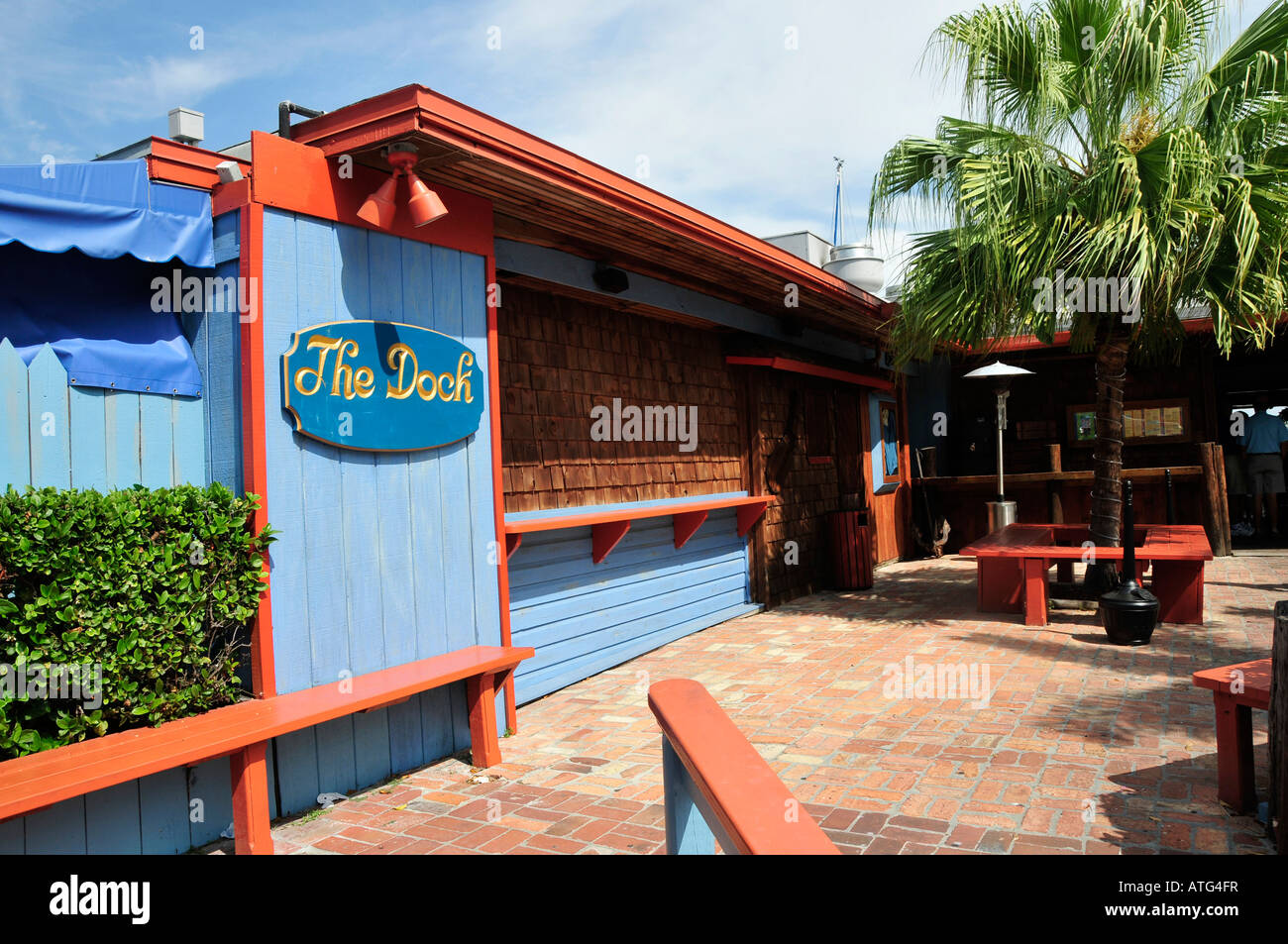 Naples Florida City Dock Stock Photo - Alamy