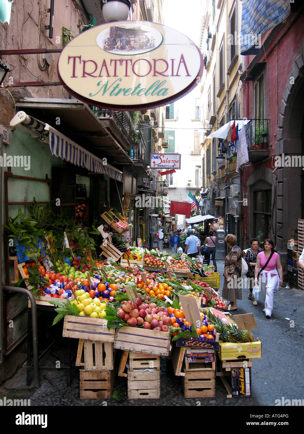 fruit shop naples Stock Photo - Alamy