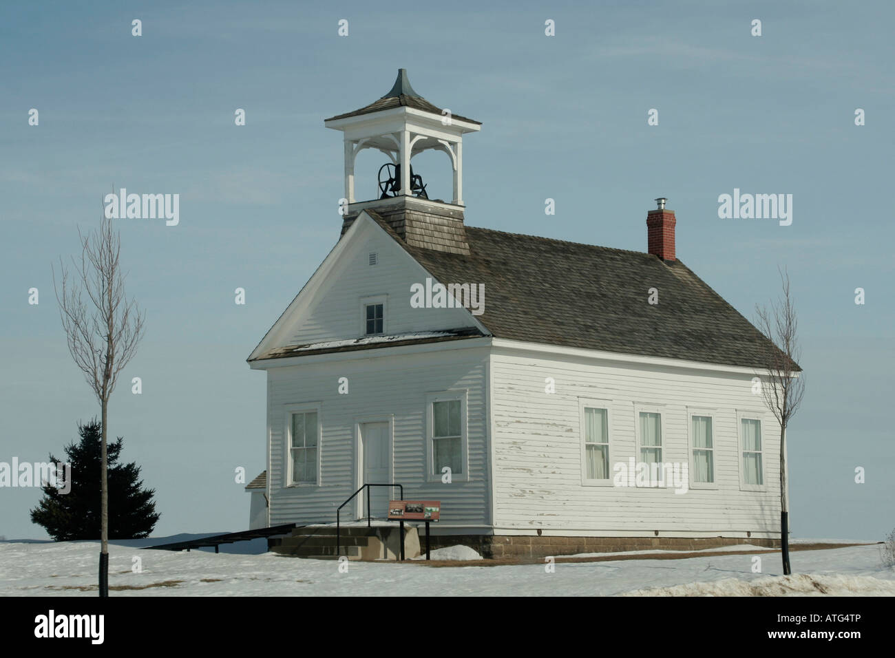 American rural one room school hi-res stock photography and images - Alamy