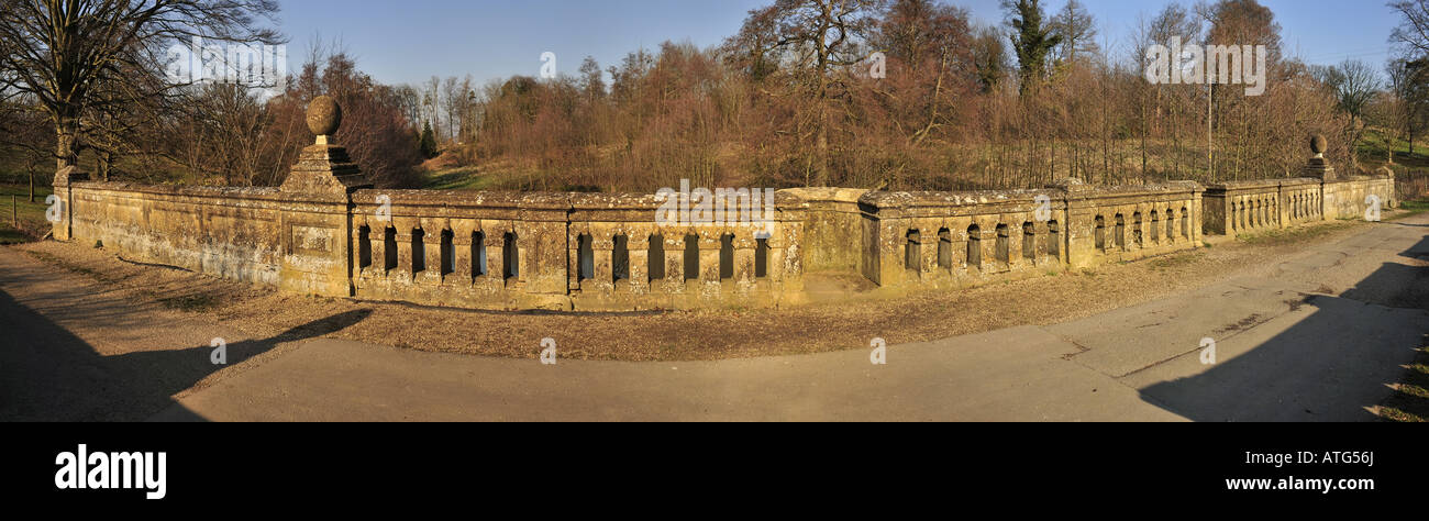 An ornamental bridge on a country estate Stock Photo - Alamy