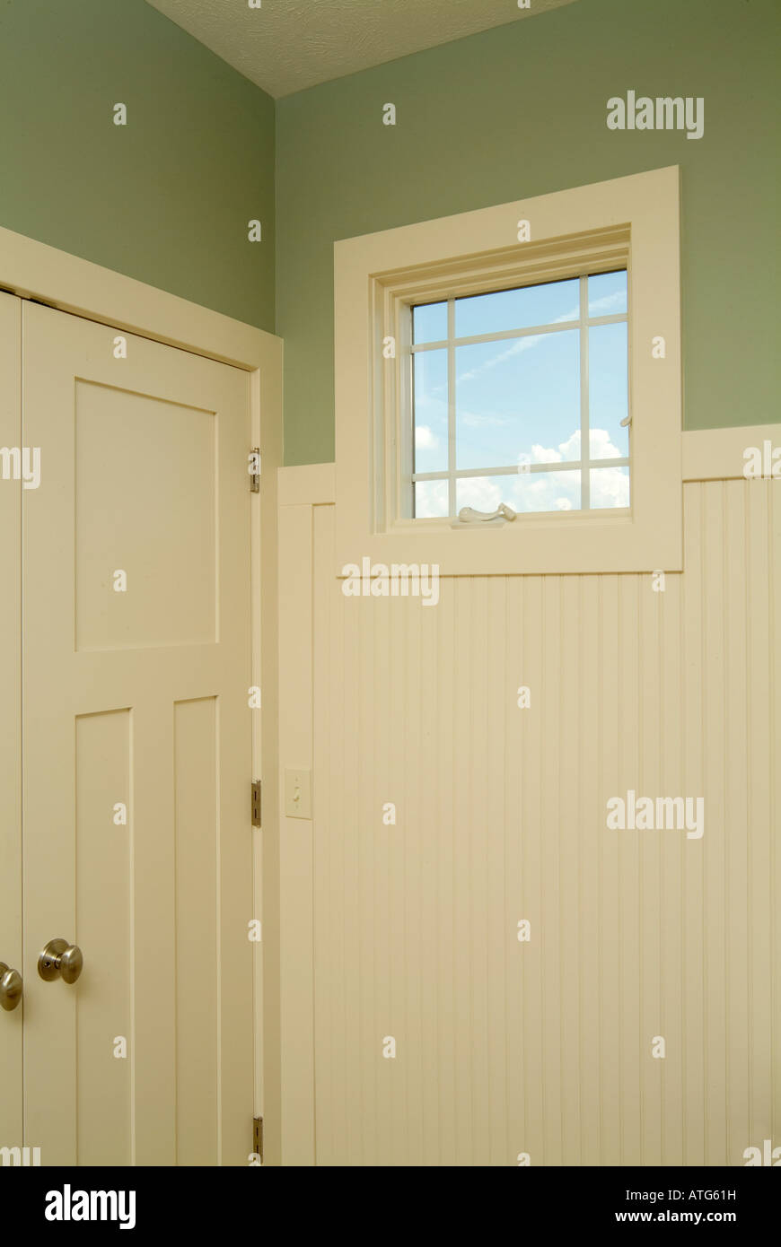 home interior window and door detail Stock Photo - Alamy