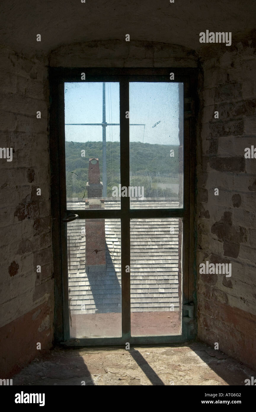 View from Montauk Lighthouse window Stock Photo - Alamy