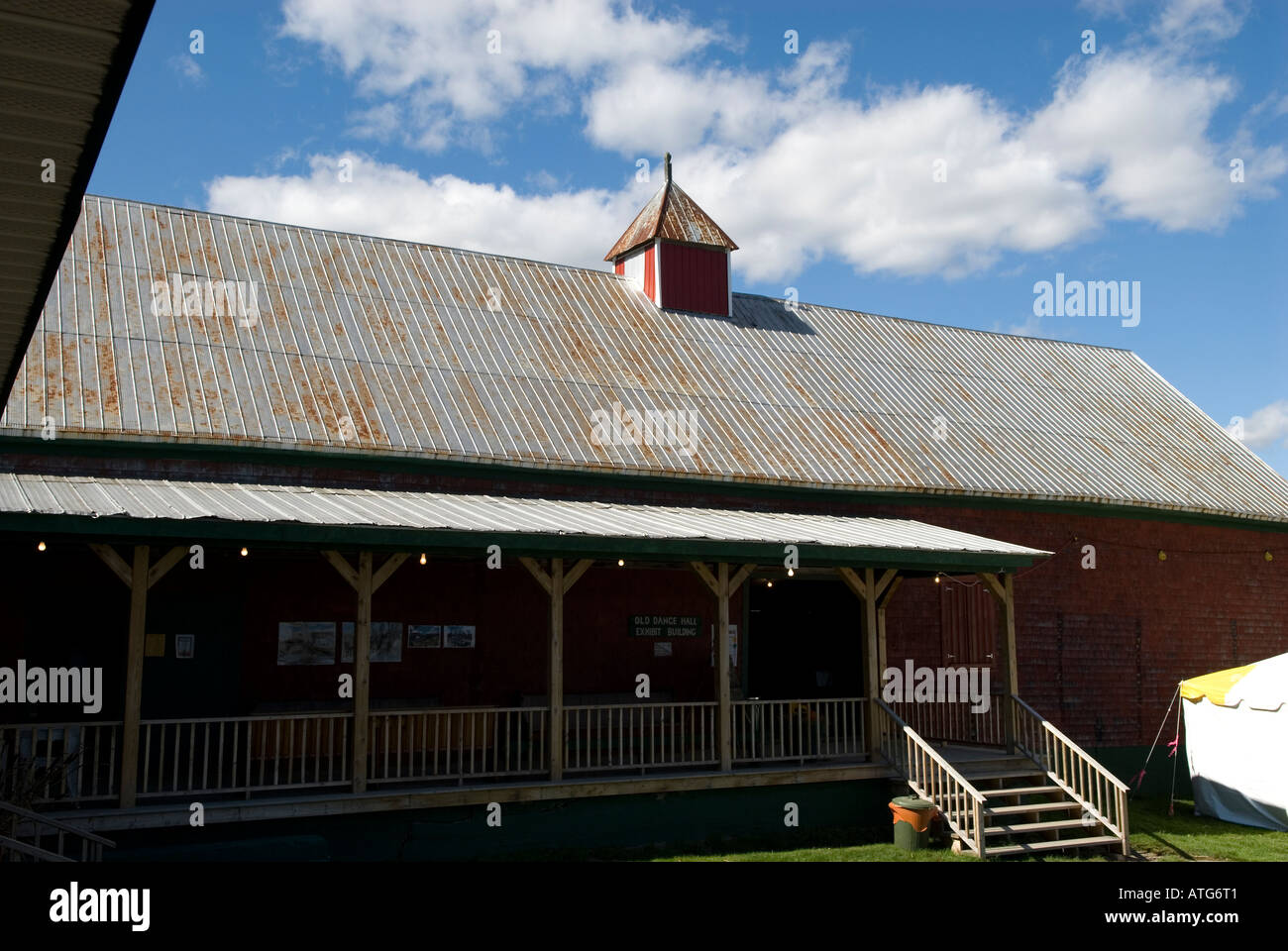 Stock image of dance hall at Stanley Agricultural Fair New Brunswick ...
