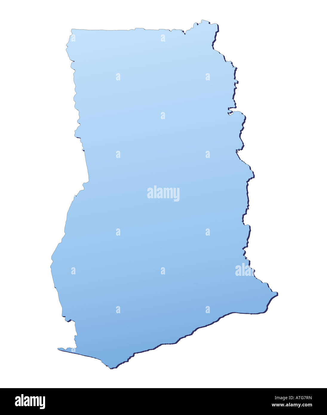 Ghana map hi-res stock photography and images - Alamy