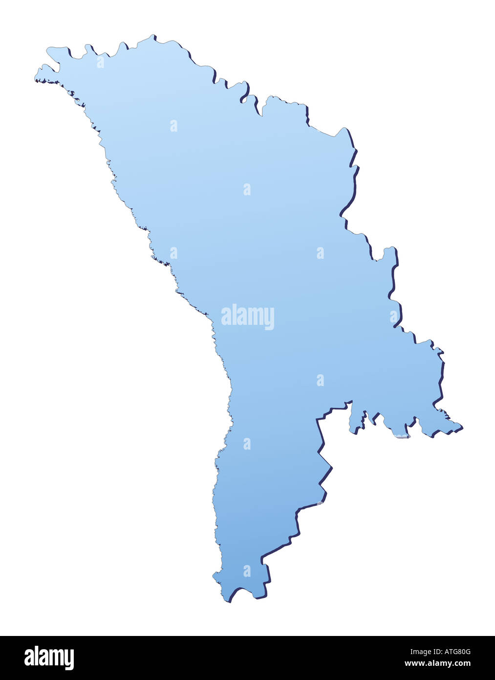 Moldova map hi-res stock photography and images - Alamy