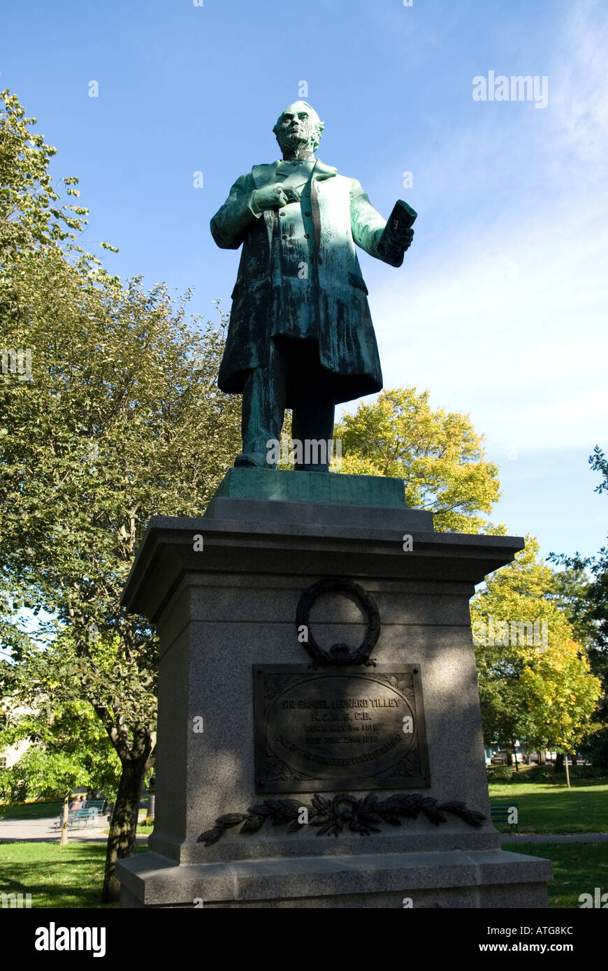 Samuel Leonard Tilley Statue High Resolution Stock Photography and ...