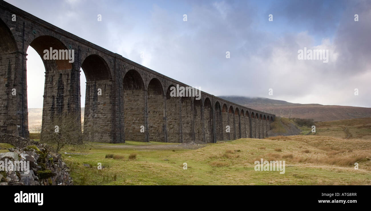 Ribblehead Viaduct and Whernside,ribblehead,North Yorkshire Stock Photo ...