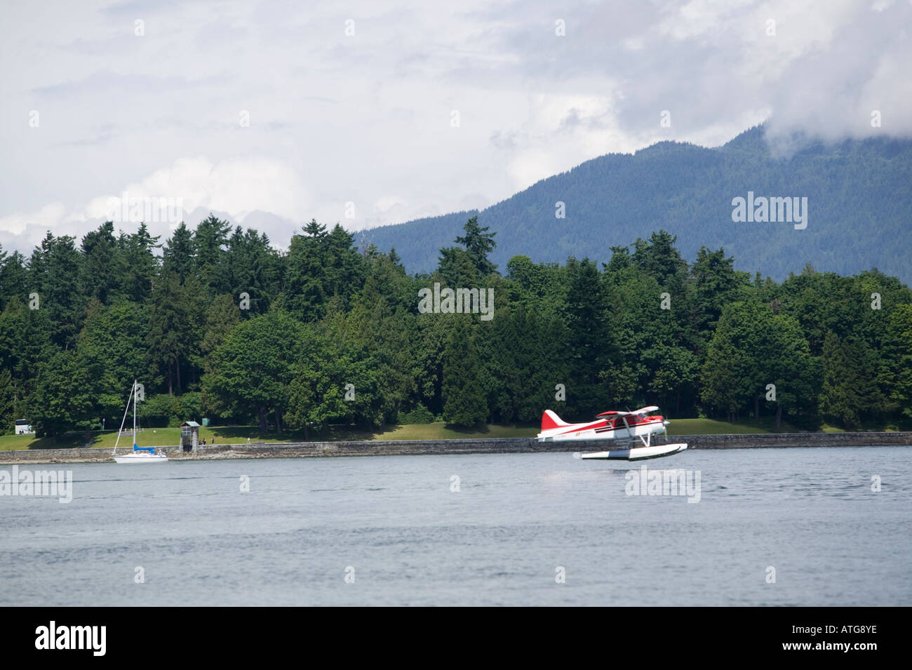 Vancouver From Airplane High Resolution Stock Photography and Images ...