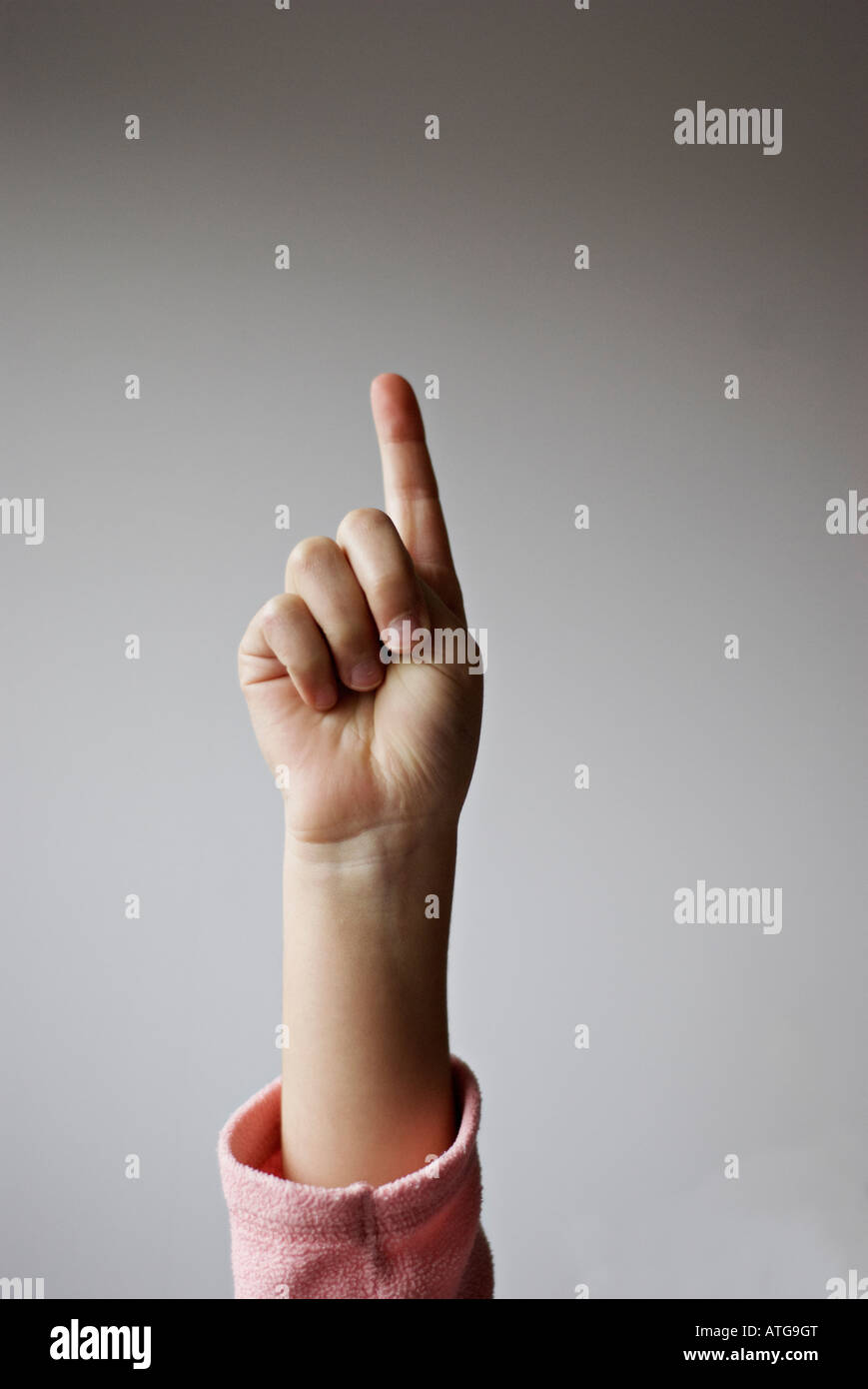 Child rise Cut Out Stock Images & Pictures - Alamy