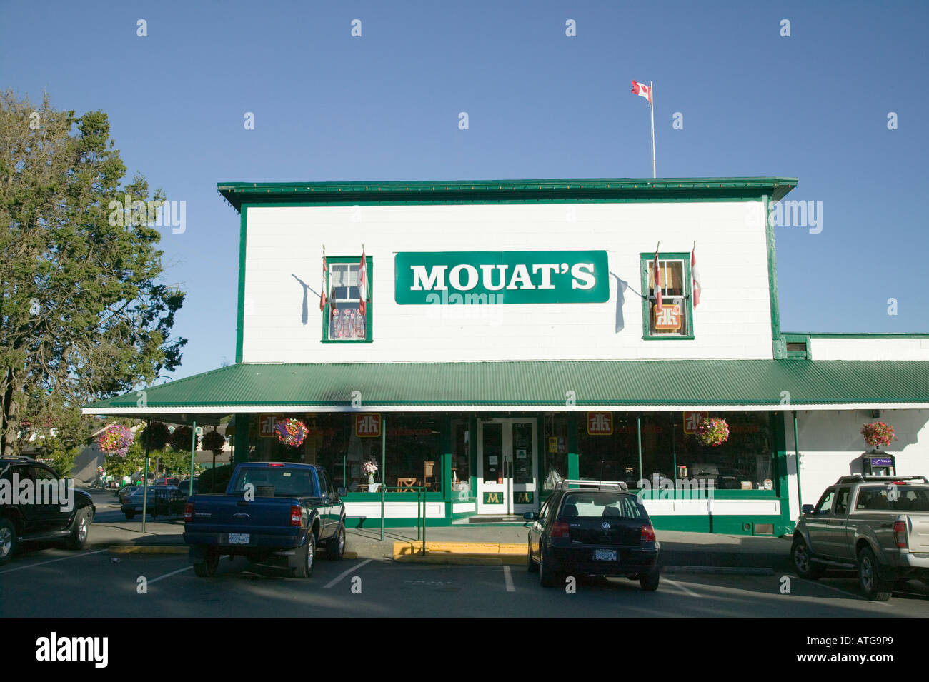 Mouats Store Ganges Salt Spring Island BC Canada Stock Photo - Alamy