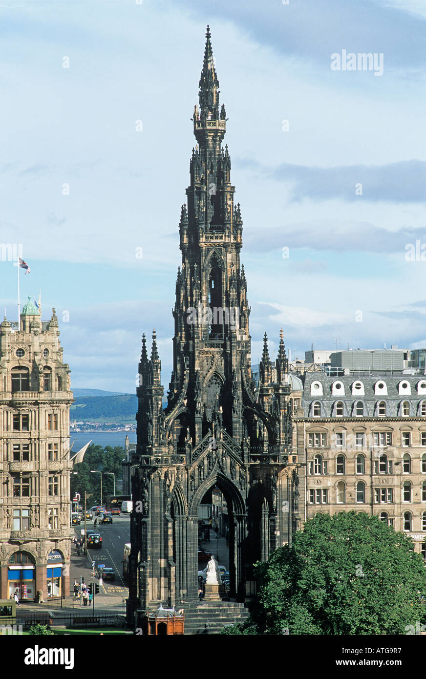 The Scott Monument Edinburgh Stock Photo - Alamy