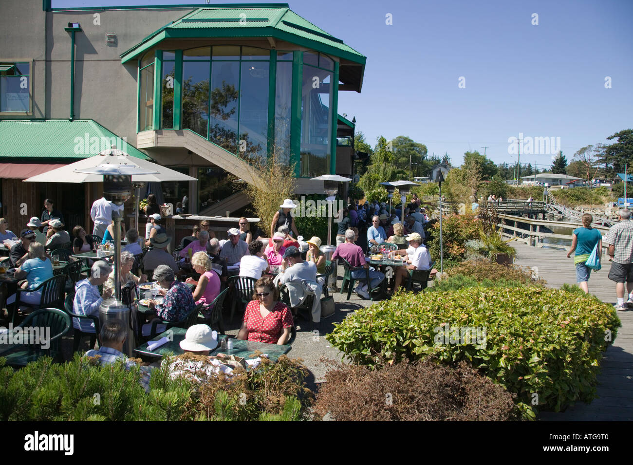 Ganges Salt Spring Island BC Canada Stock Photo - Alamy