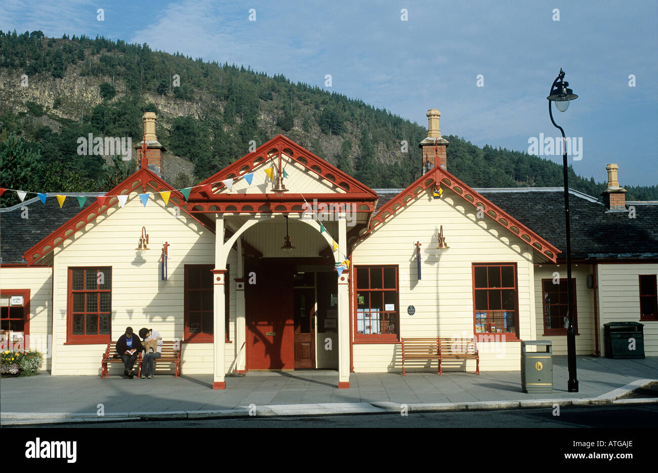 The Old Royal station at Ballater Stock Photo - Alamy