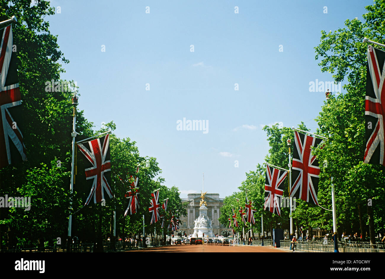 The mall london Stock Photo - Alamy