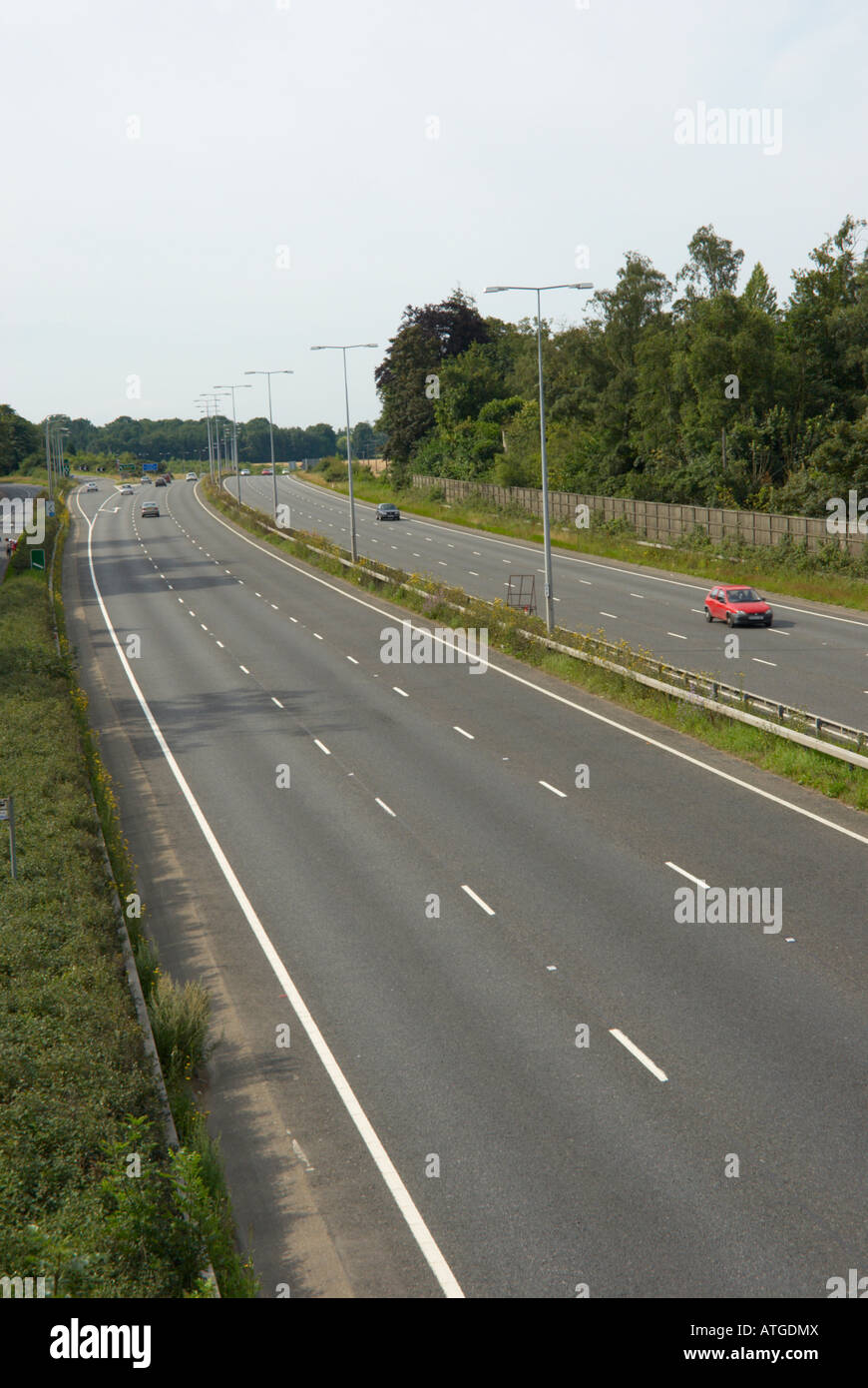 A23 dual carriage way Stock Photo - Alamy