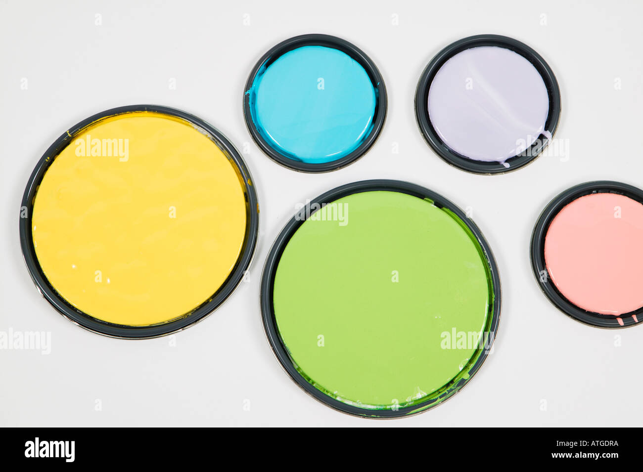 Paint lids hi-res stock photography and images - Alamy