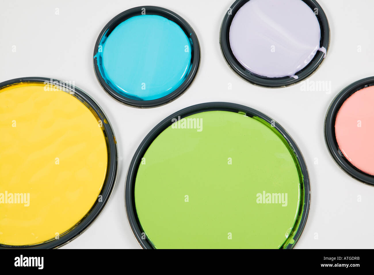 Paint lids hi-res stock photography and images - Alamy
