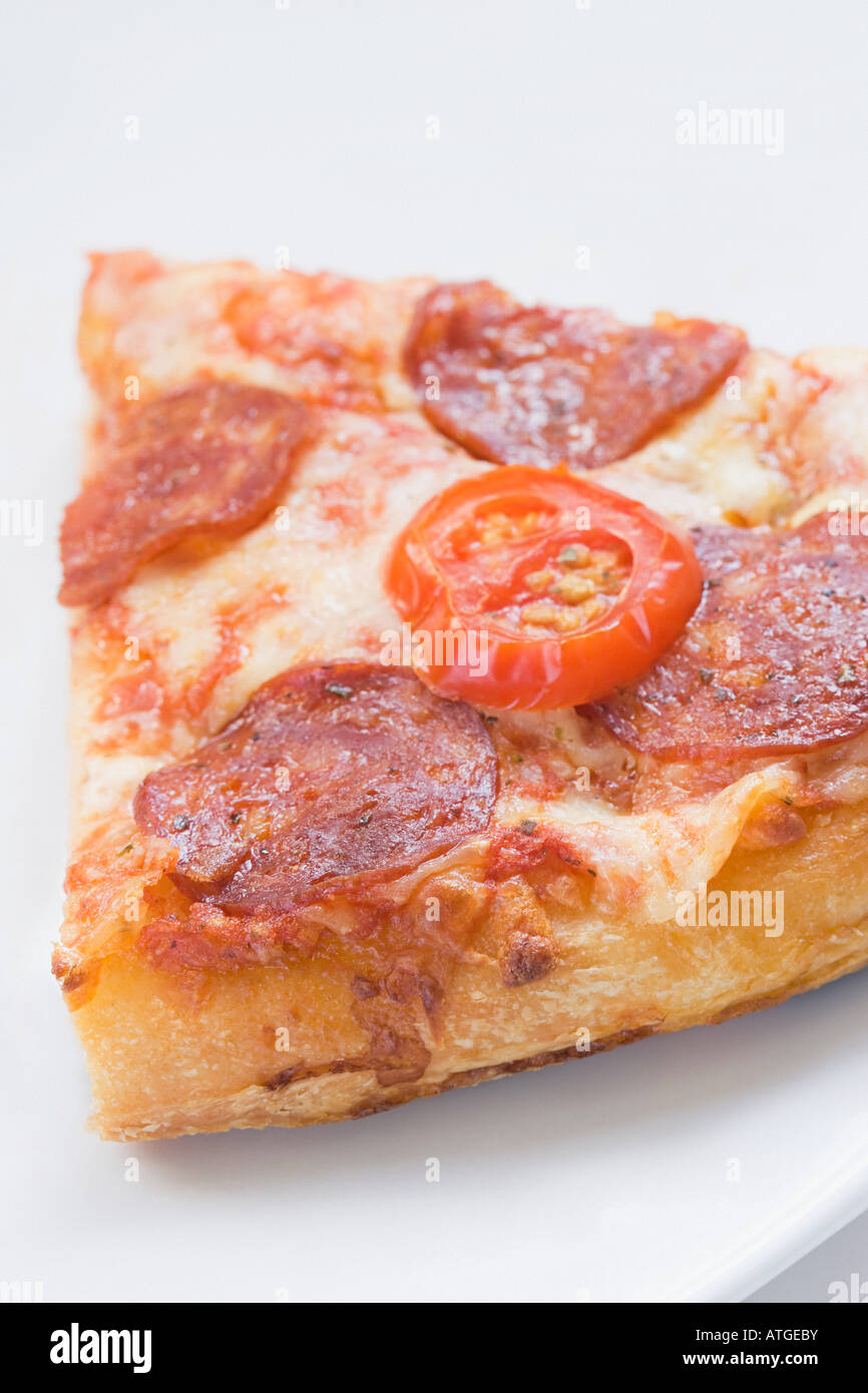 Slice of pizza Stock Photo - Alamy