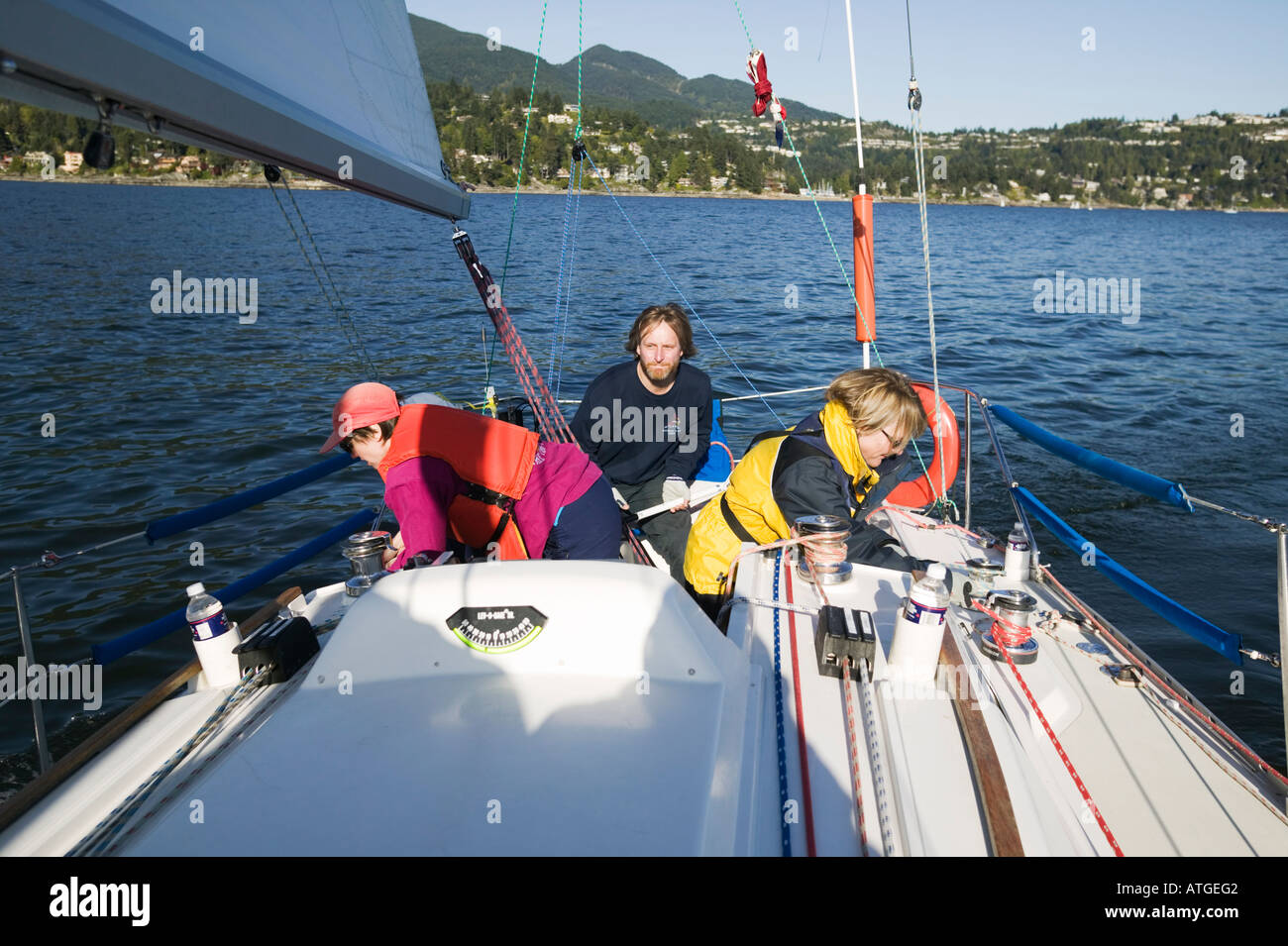 Sailing together group sailboats hi-res stock photography and images ...