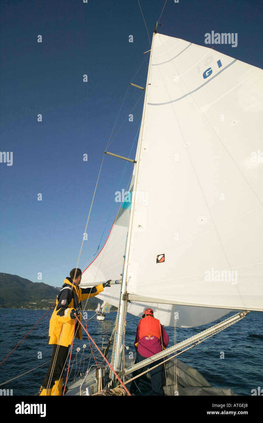 Sailing together group sailboats hi-res stock photography and images ...
