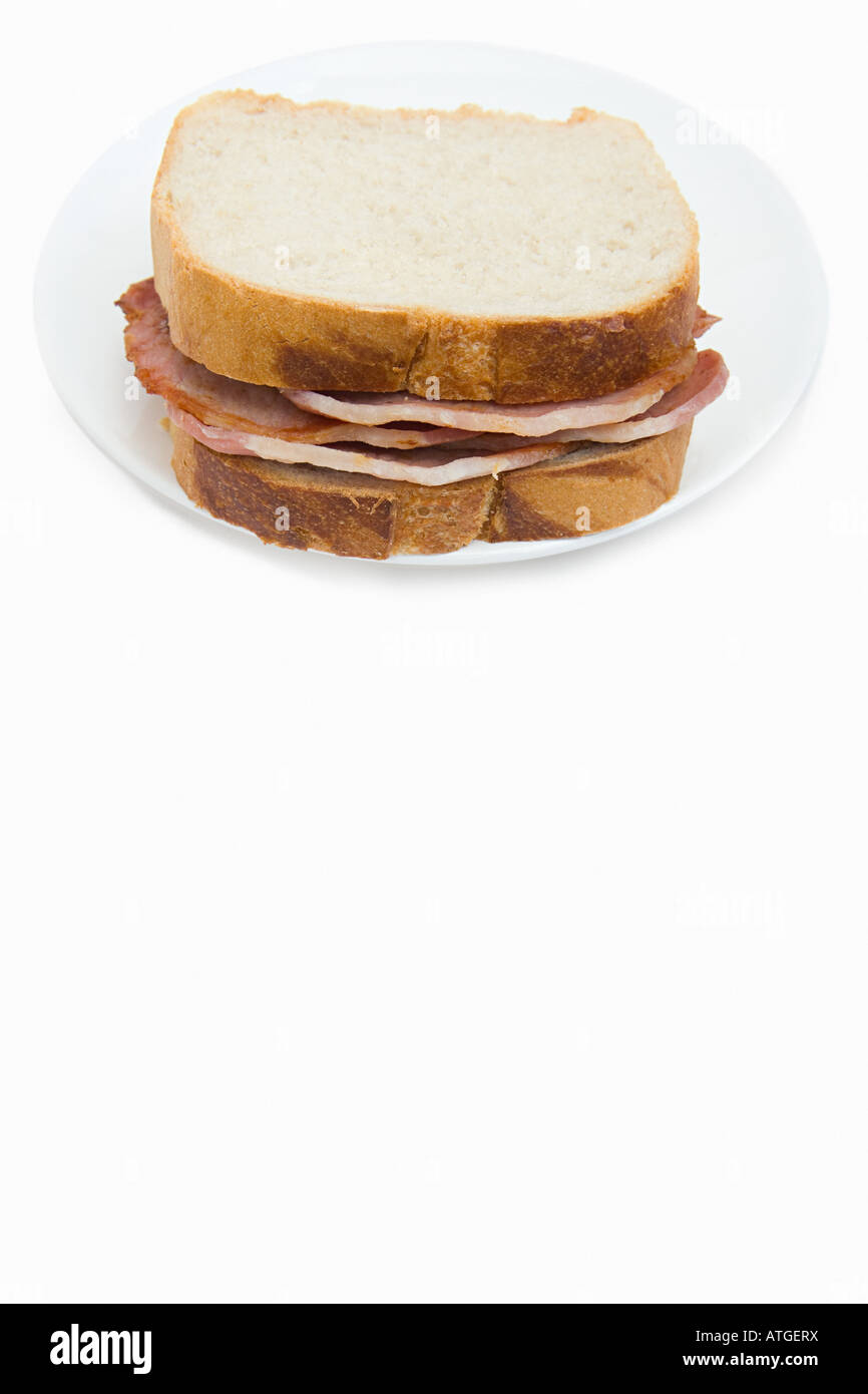 Back bacon sandwich hi-res stock photography and images - Alamy