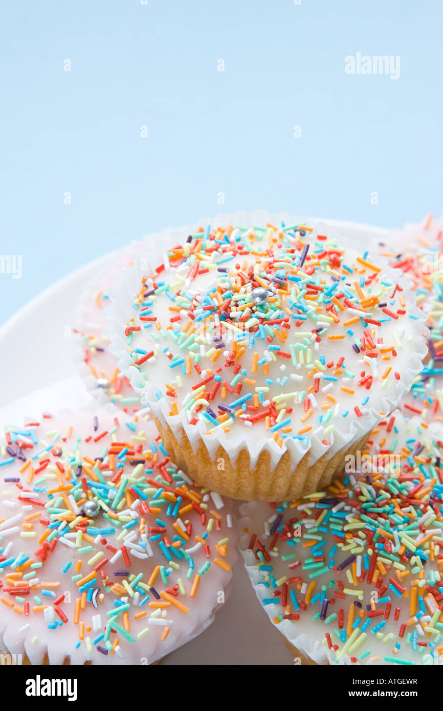 Stack of cupcakes Stock Photo - Alamy