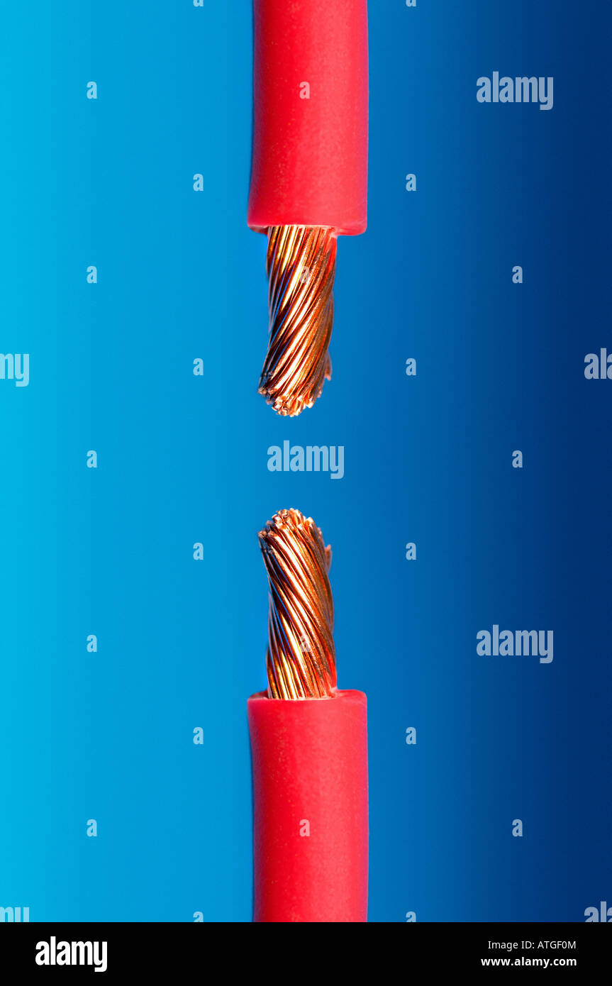 Broken cable hi-res stock photography and images - Alamy