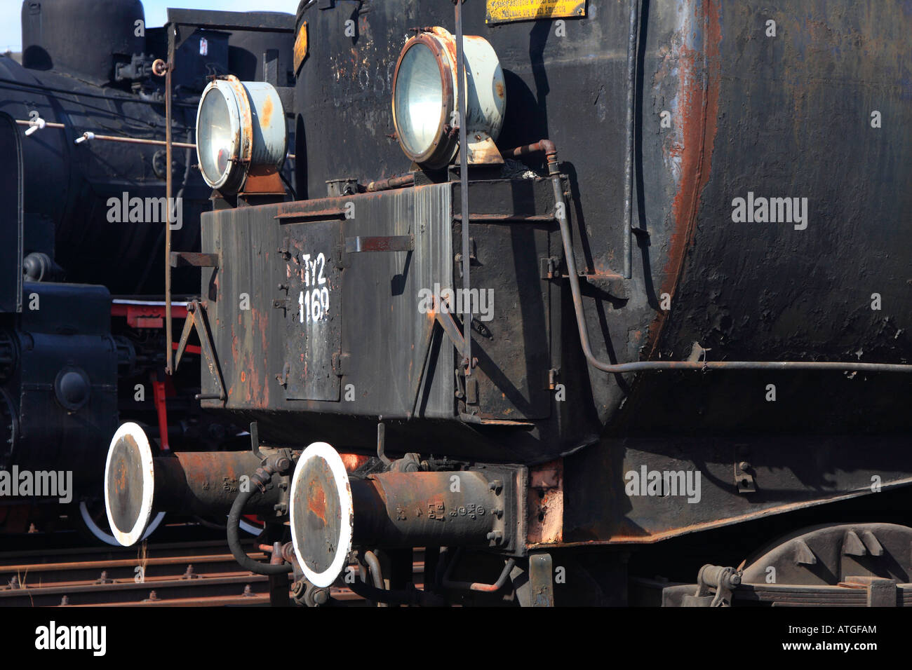 Steam engine locomotive Ty 2 Stock Photo - Alamy