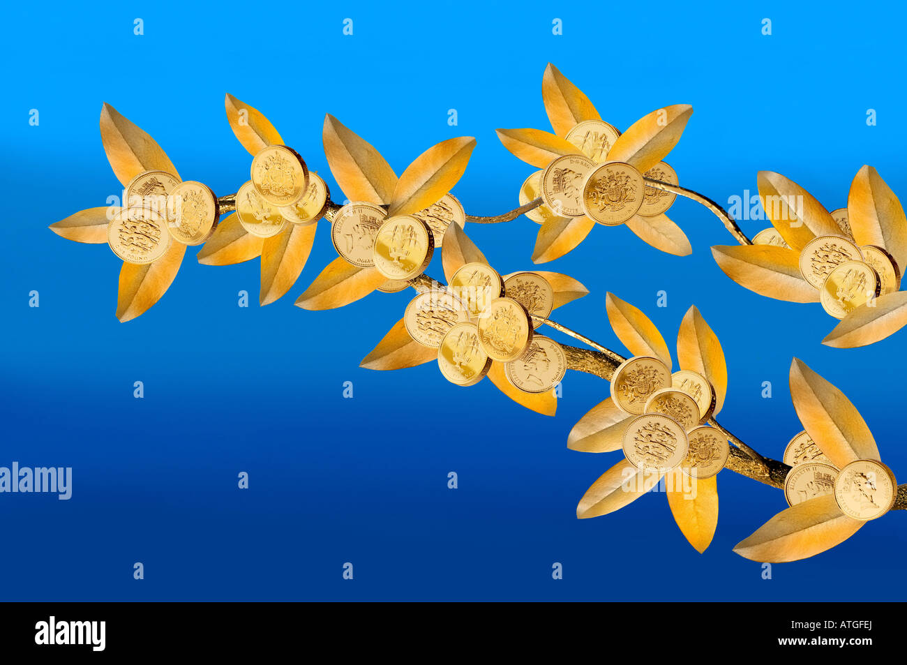 One pound coins hi-res stock photography and images - Alamy