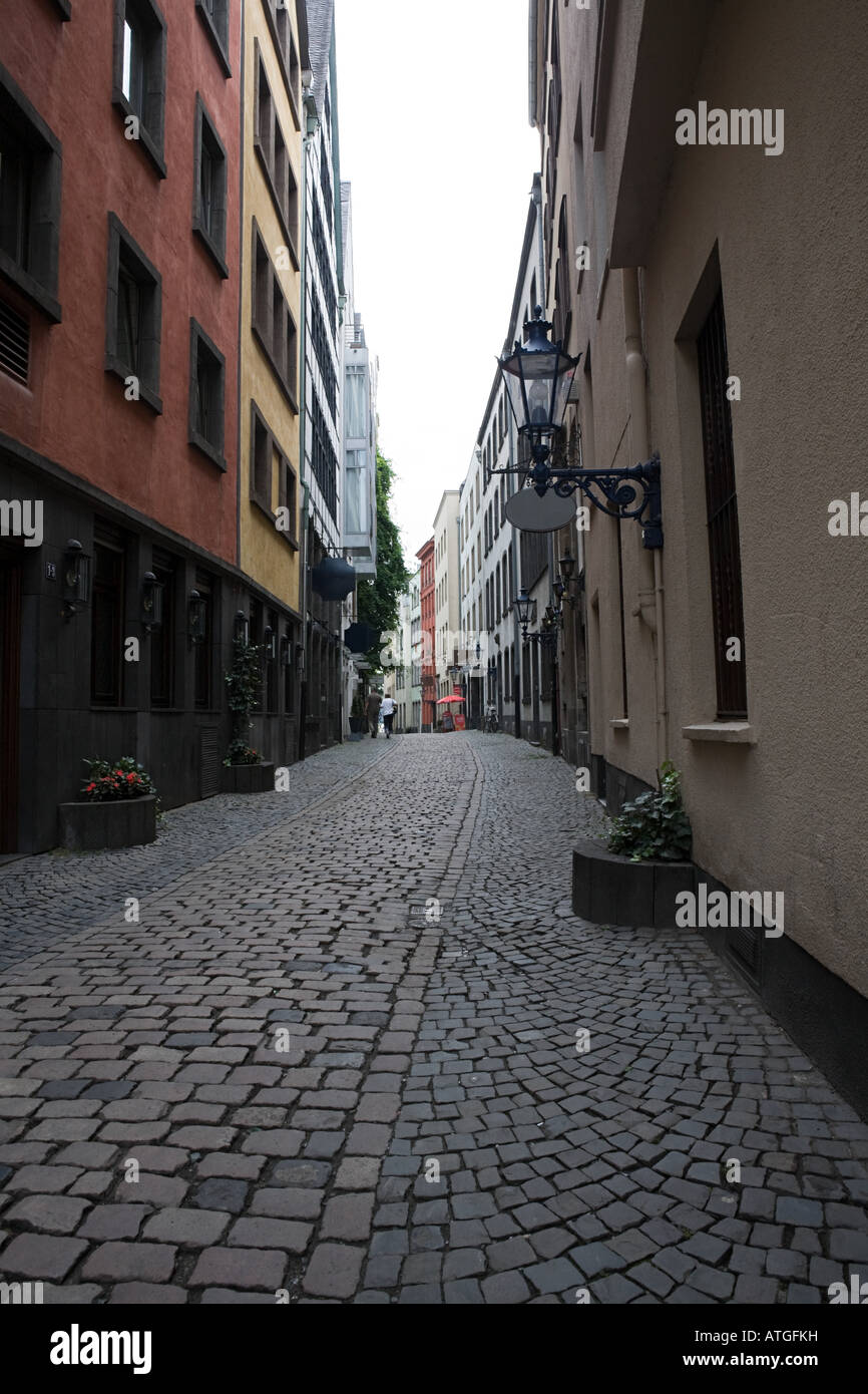 A street in cologne Stock Photo - Alamy