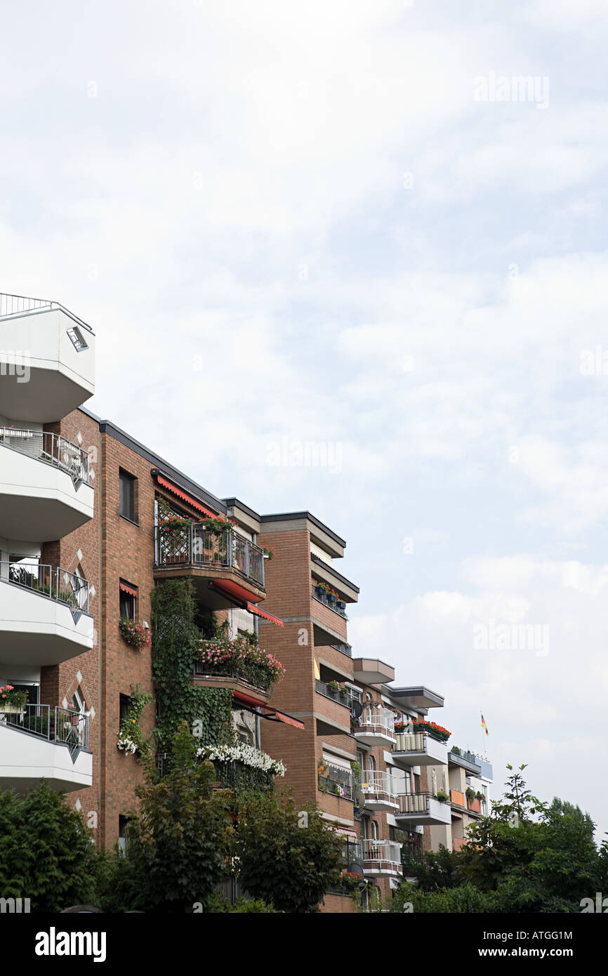 Traditional residential apartment buildings hi-res stock photography ...