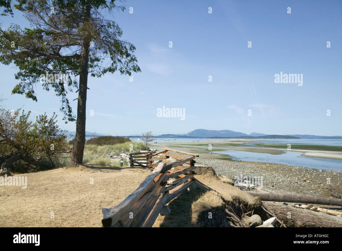 Sidney Spit Marine Park BC Canada Stock Photo - Alamy