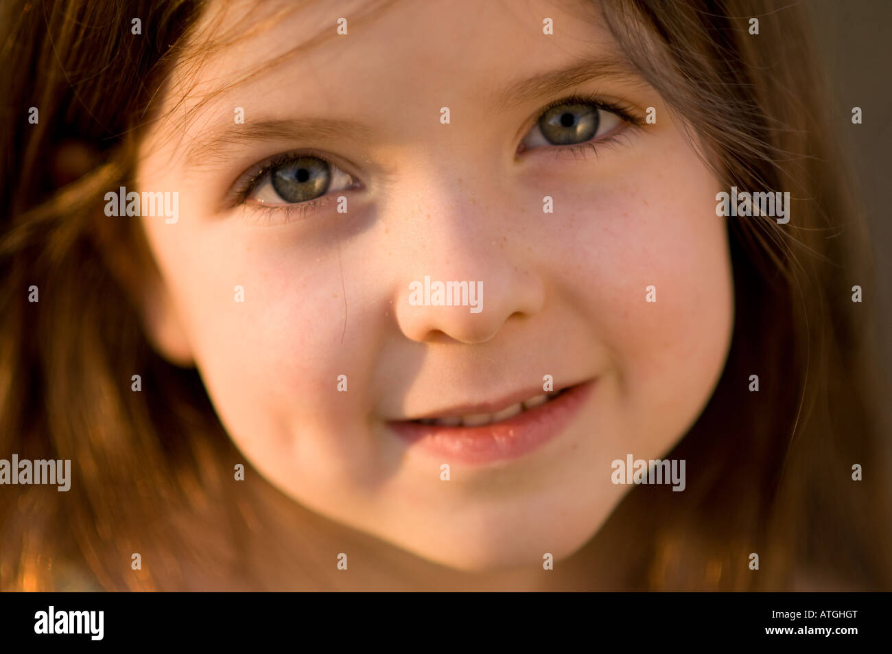 A smiling girl Stock Photo - Alamy