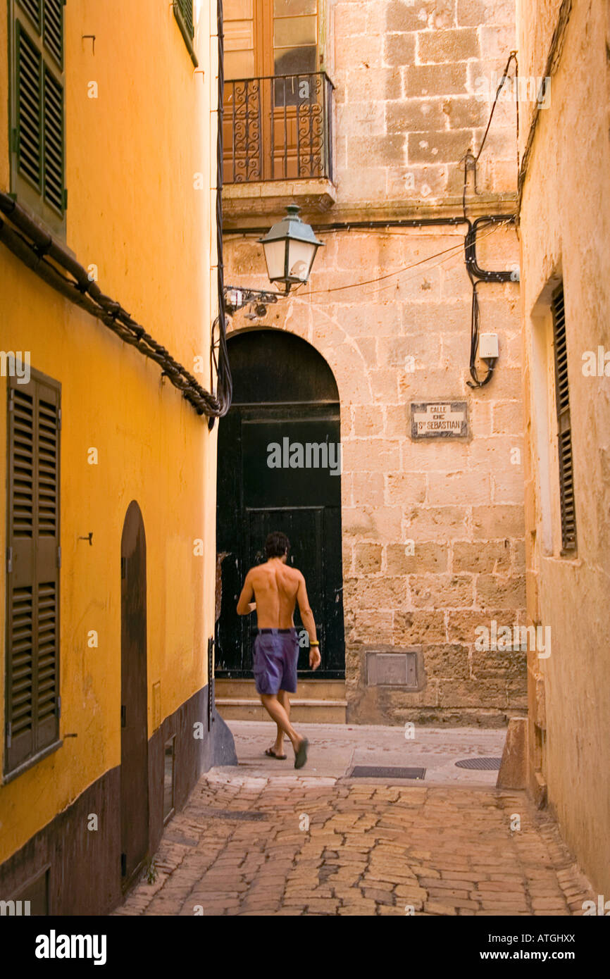 Turning a corner Stock Photo - Alamy