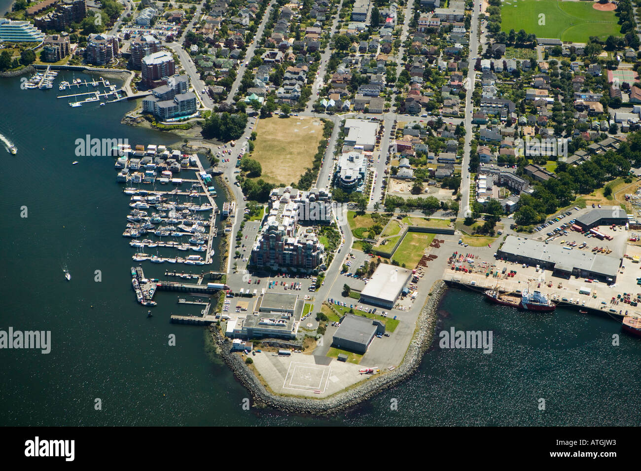 British columbia canada victoria aerial hi-res stock photography and ...