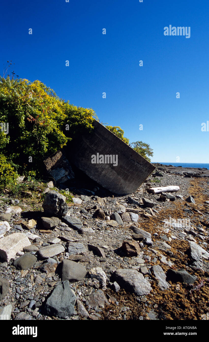 Fort Stark in New Castle, New Hampshire, USA Military bunker, fortress ...