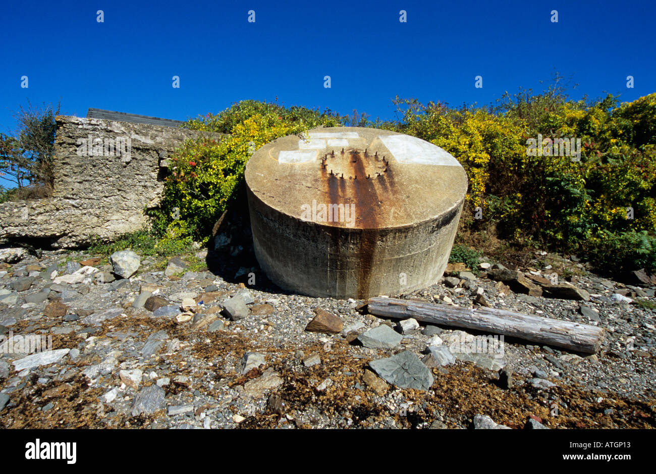 Fort Stark in New Castle, New Hampshire, USA Military bunker, fortress ...