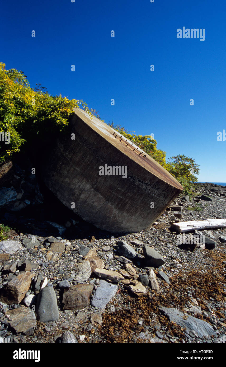 Fort Stark in New Castle, New Hampshire, USA Military bunker, fortress ...