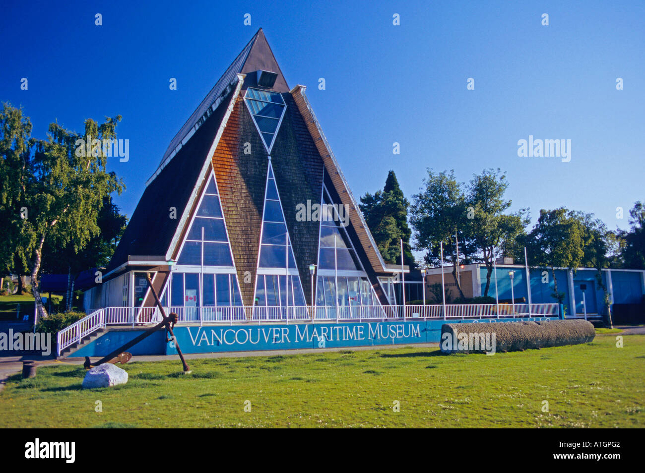 Vancouver Museum of History, Vancouver, British Columbia, Canada Stock ...